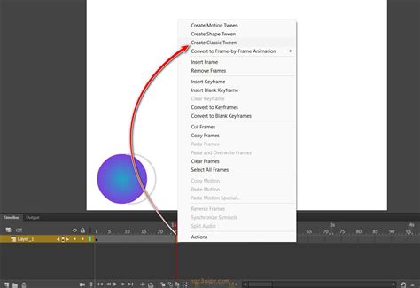 Chuyển động Classic Tween Và Motion Tween Trong Animate Cc Học 3 Giây