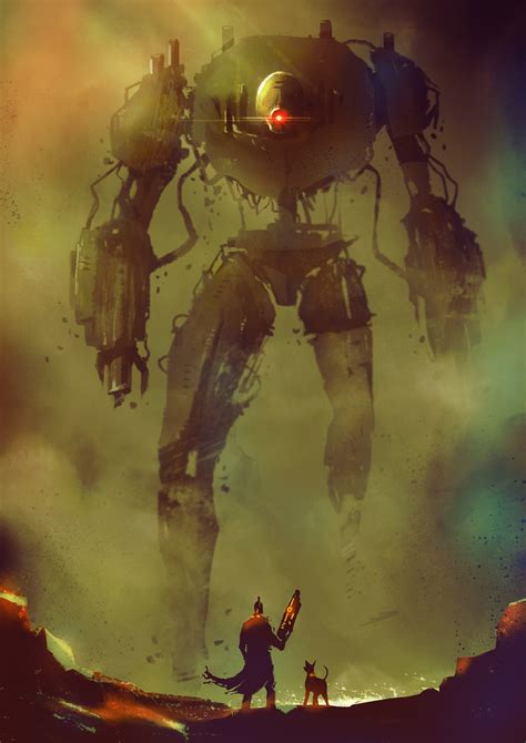 Artstation The Iron Giant Rig For Blender