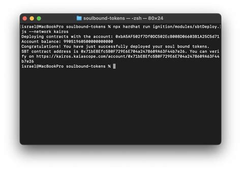 Deploy Your First Smart Contract Using Hardhat Kaia Docs