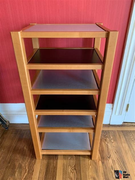 Zoethecus Six Shelf Isolating Audio Rack 50 W Z Slab Shelves Photo