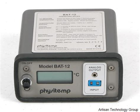 Bat 12 Physitemp Microprobe Thermometer Artisantg™