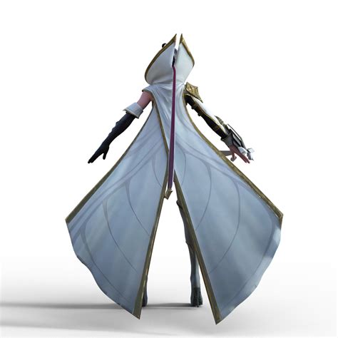 Artstation League Of Legends Sentinel Vayne Rigged Resources