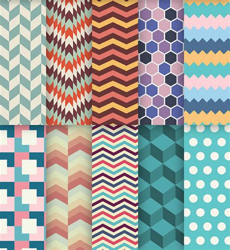 10 Free Geometric Pattern Swatches2