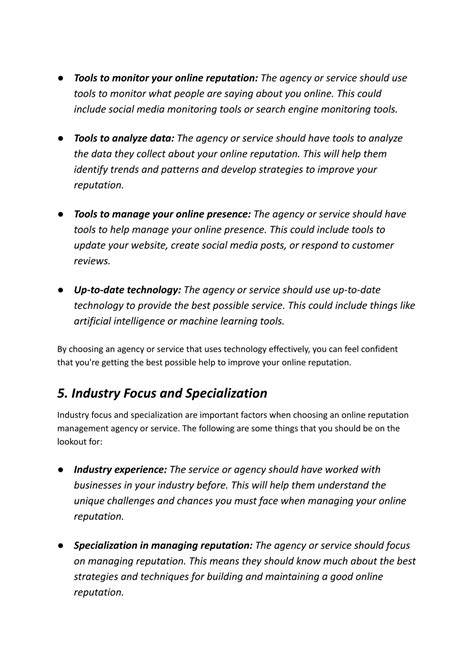 PPT How To Choose A Reputation Management Agency In 2023 PowerPoint
