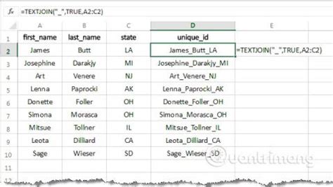 C Mo Utilizar La Funci N Textjoin En Excel