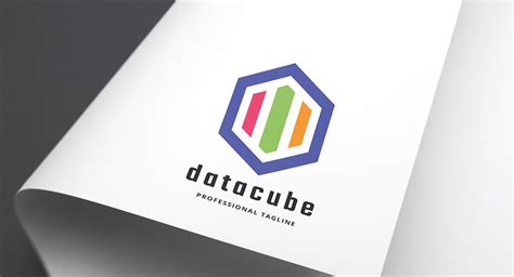 Data Cube Logo Template 156555 Templatemonster
