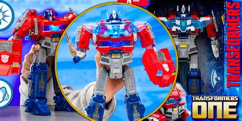 Transformers One Power Flip Optimus Prime Orion Pax Action Figure