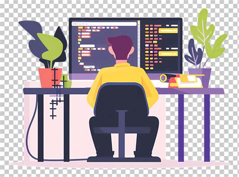 Programmer Coding Programmer At Work Png Clipart Coding Coding