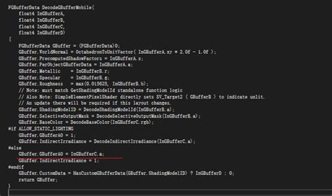customize gbuffer in ue5 知乎