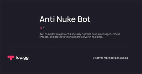 Add Anti Nuke Bot Discord Bot The 1 Discord Bot And Discord App List