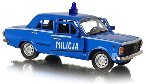 Fiat p MO Zgłoś się MILICJA Welly PRL oficjalne archiwum Allegro