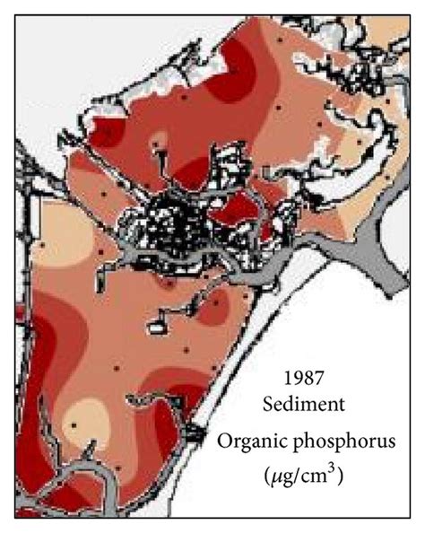 Spatial Distribution Of Phosphorus Concentrations In 2003 Total