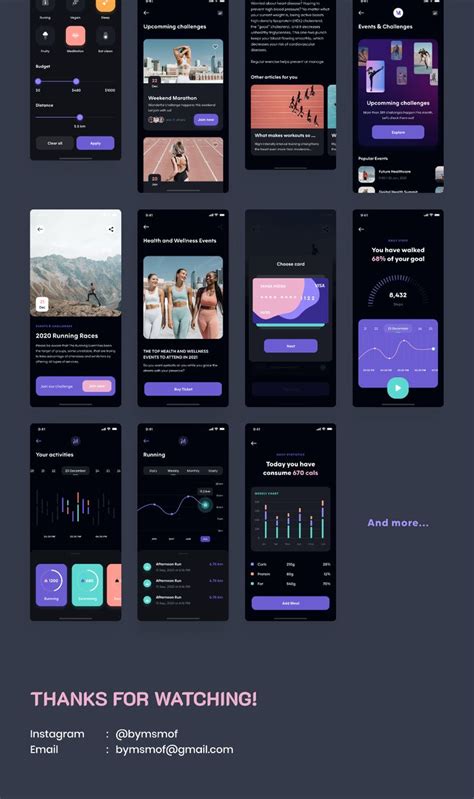 Moocare Light Mode Dark Mode Figma Resources On UI Mobile App Design Inspiration App
