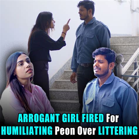 Arrogant Girl Fired For Humiliating Peon Over Littering This Videos