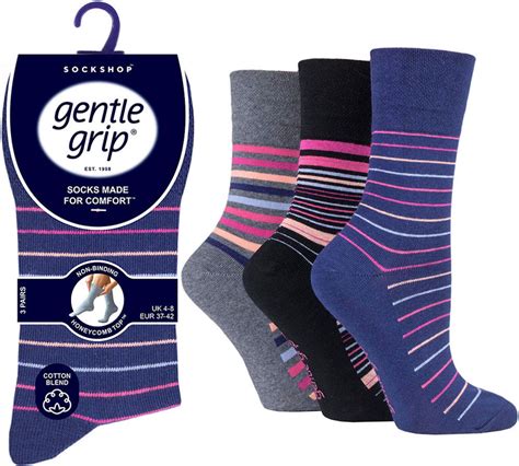Wholesale Solrh208g3 Ladies Non Elastic Socks Sockshop Gentle Grip