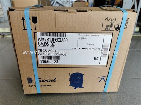 Tecumseh Hermetic Reciprocating Compressor Tecumseh Compressor Selangor