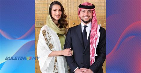 Putera Mahkota Jordan Berkahwin Dengan Tunangnya Dari Arab Saudi