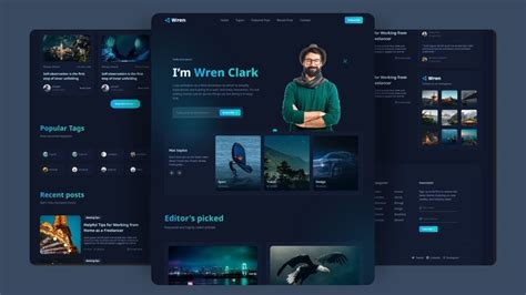 Responsive Portfolio Website Design Html Css Js Youtube