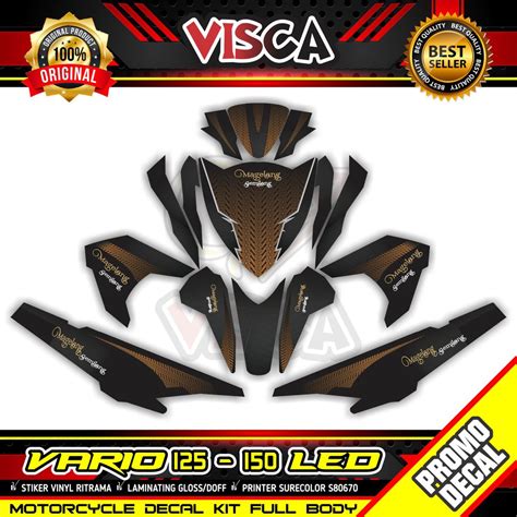 Jual Decal Vario 125 150 Led 2016 2017 Full Body Stiker Vario 125 150