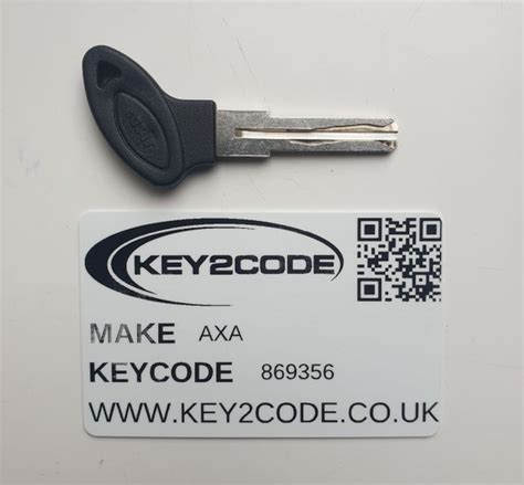 Axa Bike Keys Cut To Code