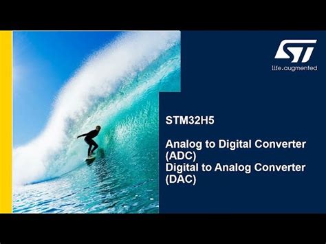 Free Video Stm32h5 Mcu Series Analog Adc Dac From Stmicroelectronics Class Central