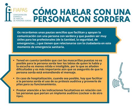 Cómo comunicarse con una persona sorda en tiempos del Covid 19