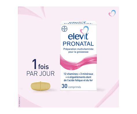 Elevit® Pronatal Vitamines Pour La Grossesse Et Lallaitement