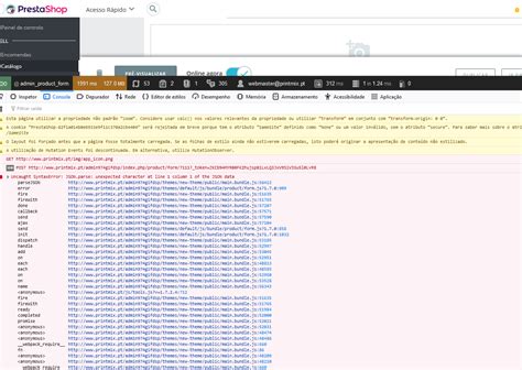 Unable To Update Settings In Product Page Prestashop 17 General Topics Prestashop Forums