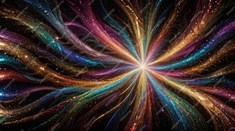 Premium Photo Luminous Light Trails Diverse Ai Generated Background
