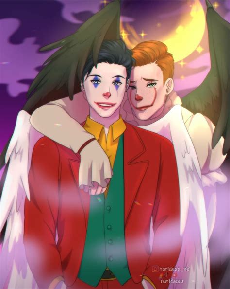 Joker And Penny Wisetheyre So Cute Together Dressed Up Artist Ruridesune Rromanceclub
