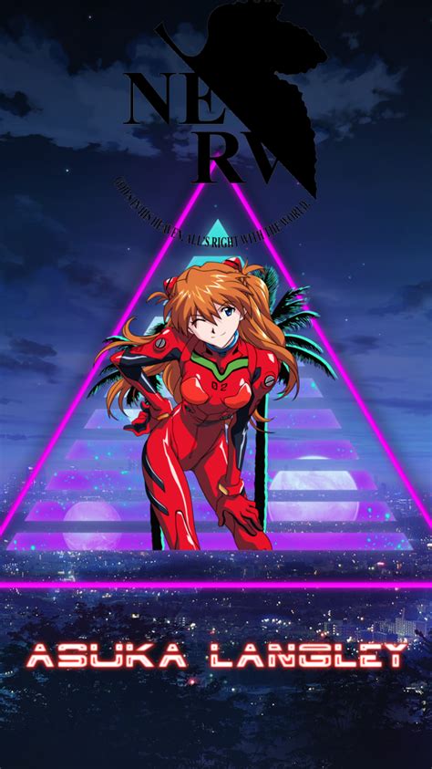 What Do You Guys Think Of This Asuka Wallpaper I Made R Evangelion