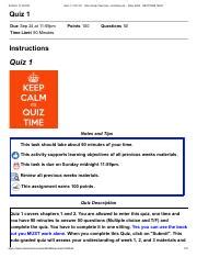 Quiz CIS Intro Comp Their Use Chapters And Course Hero