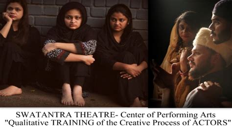 Best Theatreacting Program Theatre Workshop By Swatantra Theatre