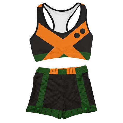 My Hero Academia Swimsuits Ua High Katsuki Active Wear Set Fdm3107