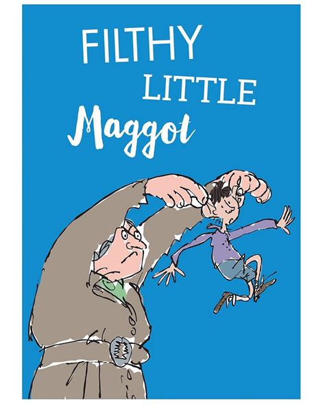 Print Roald Dahl Matilda Filthy Little Maggot Tales For Tadpoles