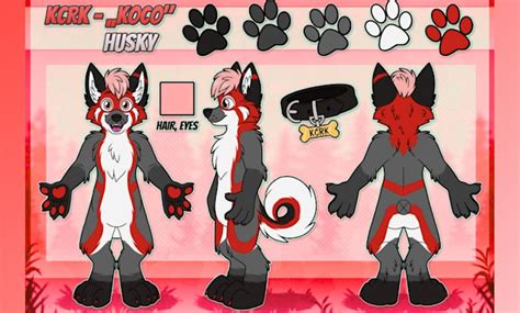 Create Furry Reference Sheet Nsfw Fursona Ref Sheet Anthro Art Furry