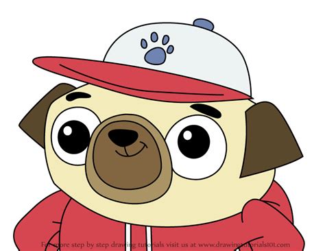How To Draw Spud Pug From Chip And Potato Chip And Potato Step By