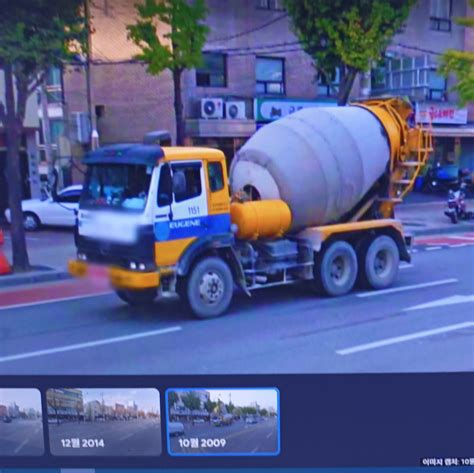 동아15톤믹서트럭 동아da20 동양레미콘 동양시멘트 동양메이저 부천 드럼커버씌워지지않은것 1989년 인천 슈트트럭 맹순천