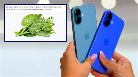 Memes Galore As Blinkit Bigbasket And Zepto Deliver Iphone 16 In Minutes