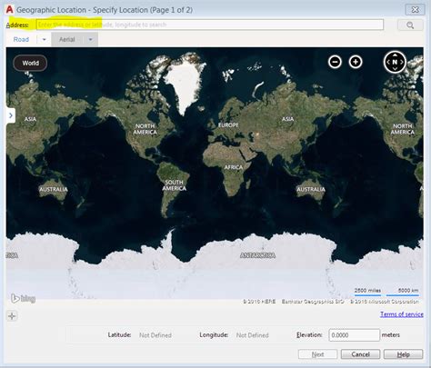 Geolocation In Autocad 2017 Autodesk Community