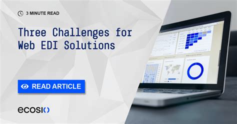 Three Challenges For Web EDI Solutions Ecosio