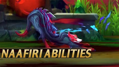Naafiri Abilities Gameplay Explained League Of Legends Youtube