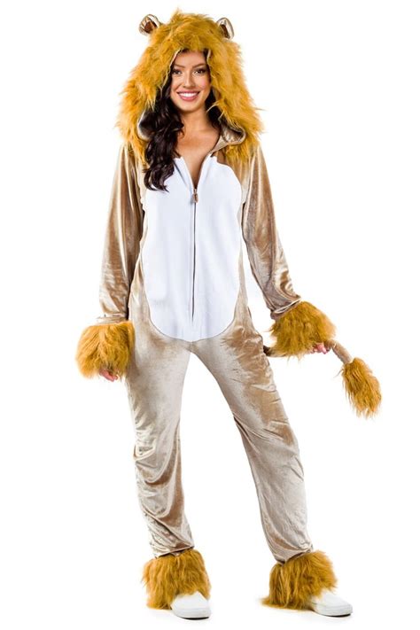 Womens Lion Costume Best Onesies For Adults To Wear On Halloween
