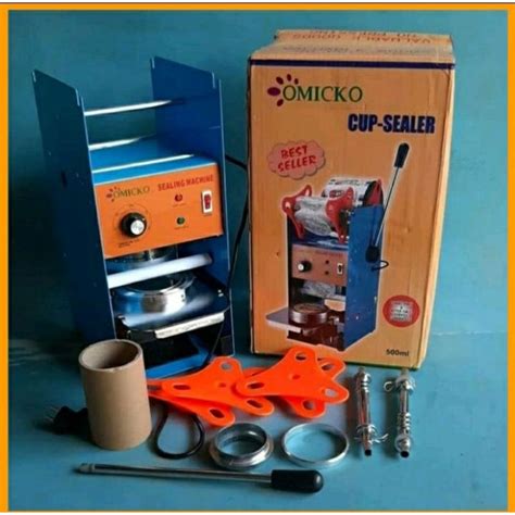 Jual OMICKO Cup Sealer Mesin Press Gelas Plastik Shopee Indonesia