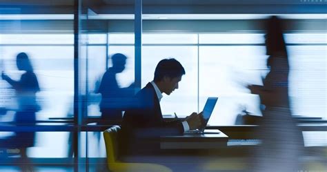 Premium Photo Double Exposure Image Of Businessman Typing Laptop Computer And Fast Moving And