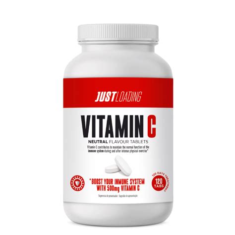 Vitamina C 500mg Comprimidos Justloading Nutrición Deportiva