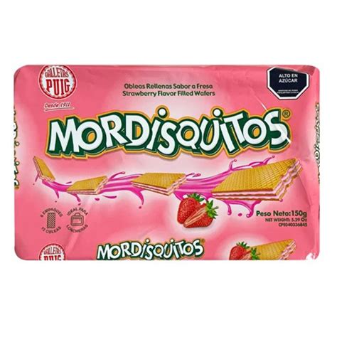 SuperMarket Sigo Costazul Galleta Wafer Puig Mordisquitos De Fresa Gr
