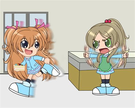 Hibiki And Kanade Chibi By Sibred On Deviantart