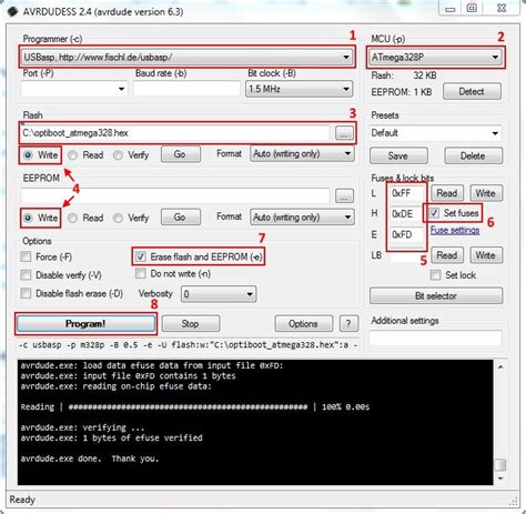 Optiboot Arduino Elchupanibrei Livejournal