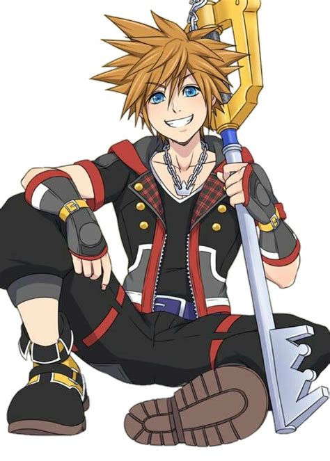 Sora Kh3 Render Kingdom Hearts By Thekarmaking On Deviantart
